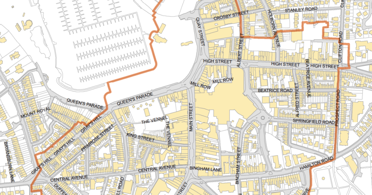 Urban Boundaries - Ards and North Down Borough Council